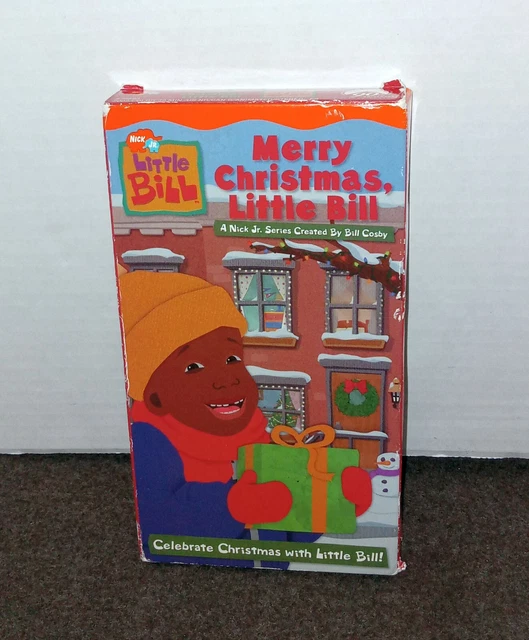2002 LITTLE BILL - Merry Christmas, Little Bill VHS Bill Cosby Nick Jr ...
