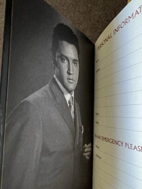2026 DIARY ELVIS Presley Week to View Slim Pocket Diary Official ...