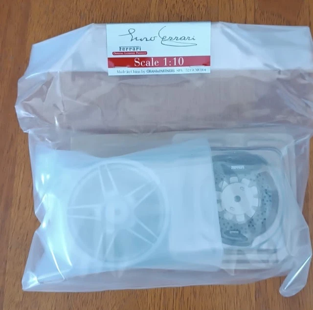 FERRARI 1:10 SCALE Model Wheel and Disc Brake - Grains & Partners New £ ...