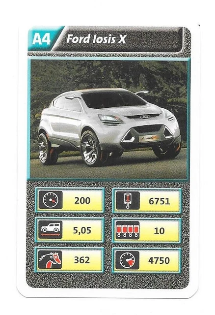 CARTE N°A4 - Ford Iosis X EUR 2,00 - PicClick FR