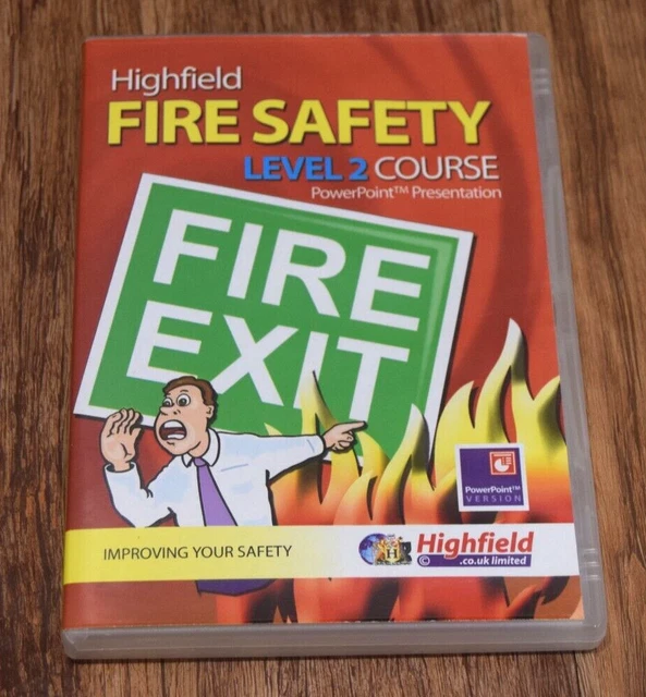 FIRE SAFETY LEVEL 2 Course Highfield Training Powerpoint fire awareness ...