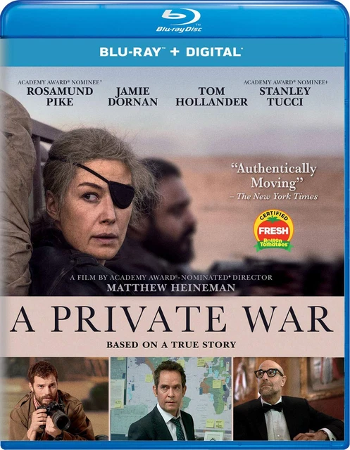 PRIVATE WAR (BLU-RAY) Jamie Dornan Rosamund Pike Tom Hollander EUR 30 ...