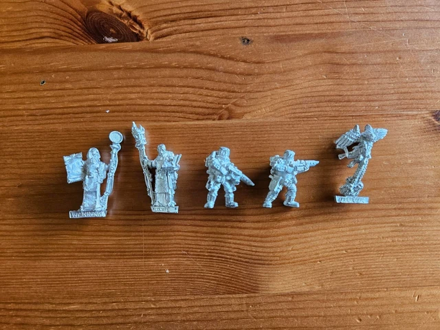 WARHAMMER 40K METAL models stormtrooper inquisition retinue complete ...