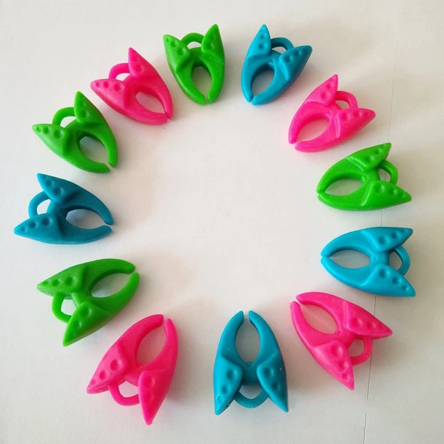 24PCS BOBBIN CLAMPS Holders shell Thread Spool Huggers for Sewing ...