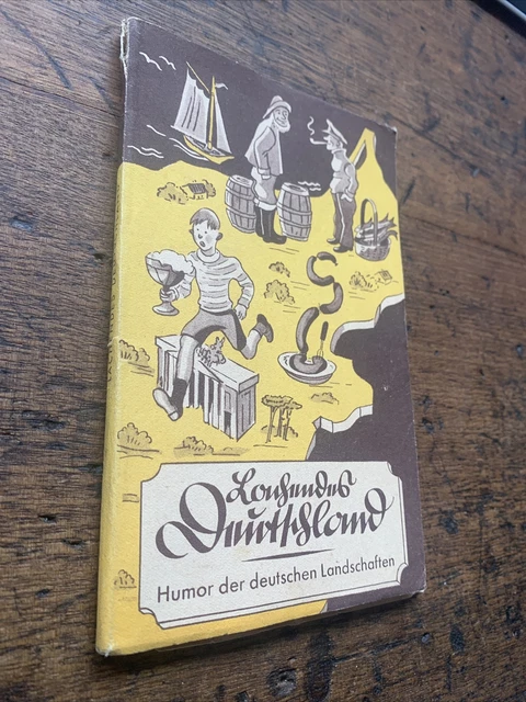 VINTAGE WW1 WW2 Lachendes Deutschland Laughing German Humour Book EUR ...