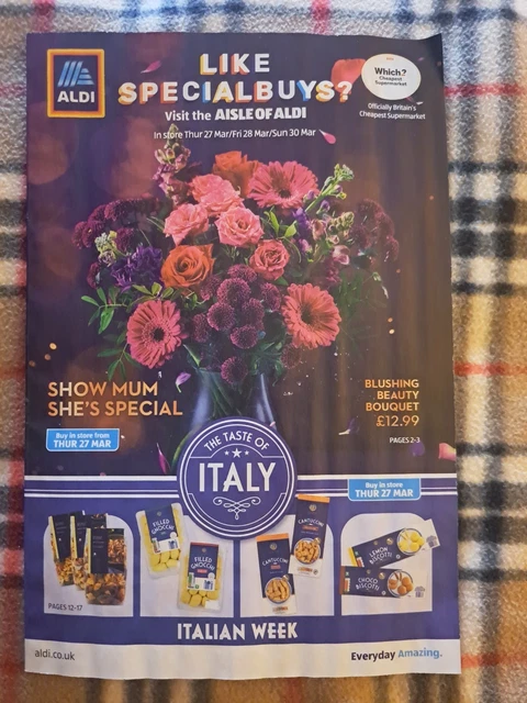 ALDI MAGAZINE MARCH 2025 £6.37 - PicClick UK