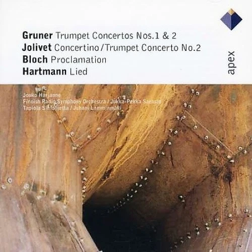 GRUNER: TRUMPET CONCERTOS Nos. 1 & 2 by Jouko Harjanne [Compact Disc] £ ...
