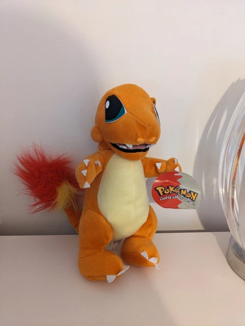 POKEMON CHARMANDER SOFT Plush Toy 11” Nintendo Vintage 2000 Play By ...