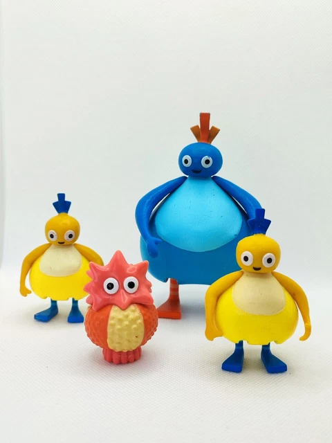 CBEEBIES TWIRLYWOOS SET of 4 Posable Figures Bundle - Big Hoo Peekaboo ...