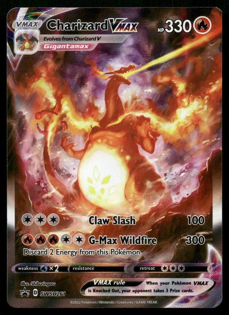 CHARIZARD VMAX SWSH261 Ultra Premium Collection UPC Promo Alternate Art ...