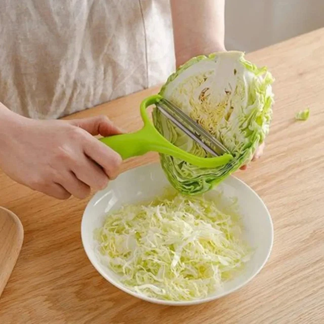 CABBAGE GRATER WIDE Peeler Shredder Slicer Kitchen Tool Green ...