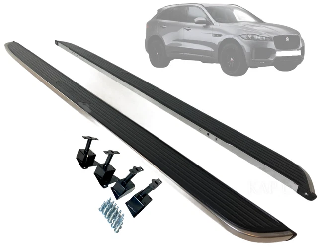 SIDE STEPS FOR Jaguar F Pace Running Boards 2016 on OE Style Original ...