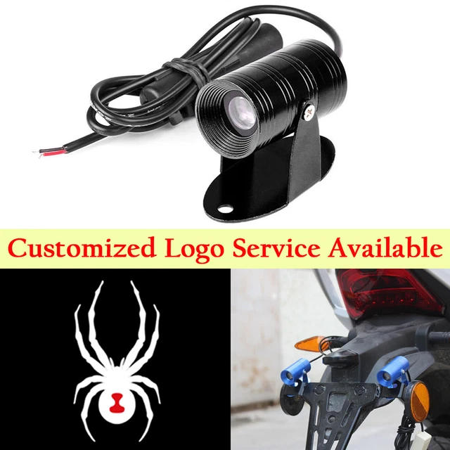 CAN AM SPYDER Bike Spider Logo Motorcycle LED Light Ghost Shadow Laser ...