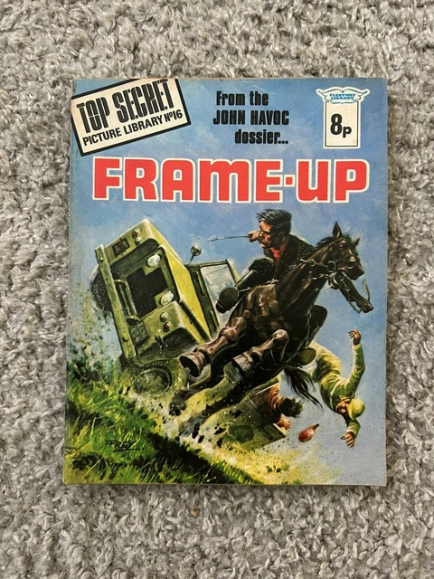 TOP SECRET PICTURE Library #16 Frame-Up Vintage Book EUR 9,42 - PicClick IT