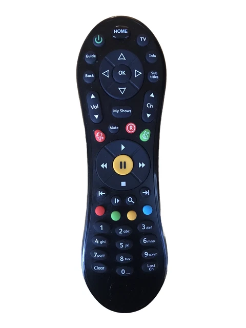 VIRGIN MEDIA TIVO V6 Box Mini TV Remote Control very good condition w ...