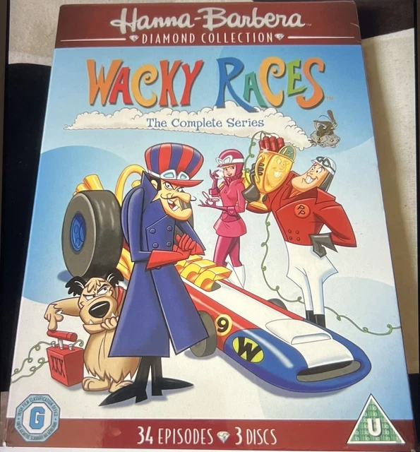 WACKY RACES DVD Oop Rare The Complete Series Animated Cartoon Hanna ...