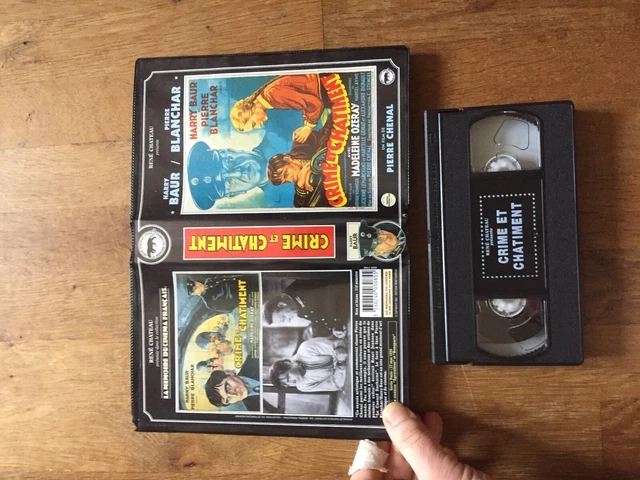 CASSETTE VIDEO VHS CINEMA RENE CHATEAU CRIME ET CHATIMENT harry baur blanchar EUR 8,00 - PicClick FR