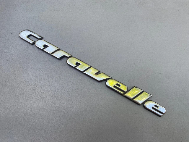 T4 EMBLEM HECKKLAPPE Caravelle Logo Schriftzug Zeichen original VW EUR ...