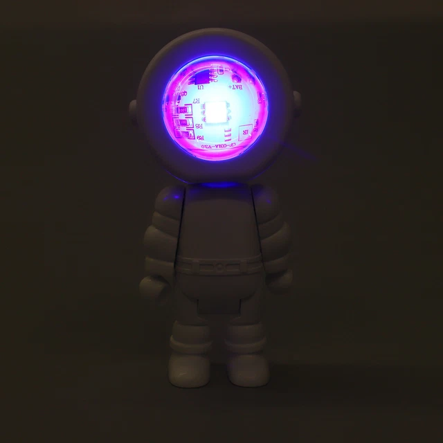 ROMANTIC ASTRONAUT ROBOT Lamp Astronaut LED Light Projector For Bedroom ...
