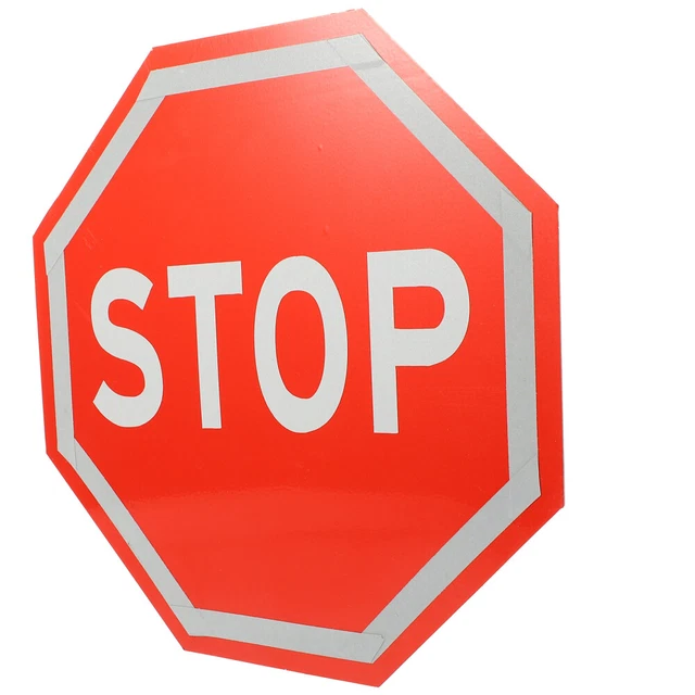 SEGNALI STRADALI STOP cartello di sicurezza segnaletica semaforo set ...