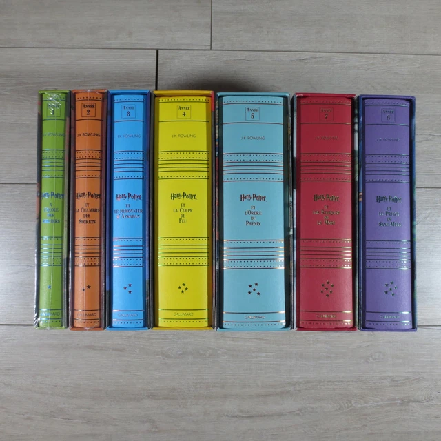 INTÉGRALE HARRY POTTER Édition de Luxe 7x Tomes Gallimard Collection EUR 2.349,99 - PicClick FR