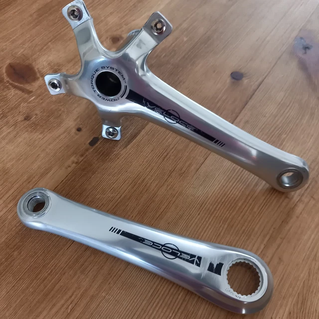 CAMPAGNOLO VELOCE POWER Torque Crank Set £25.00 - PicClick UK