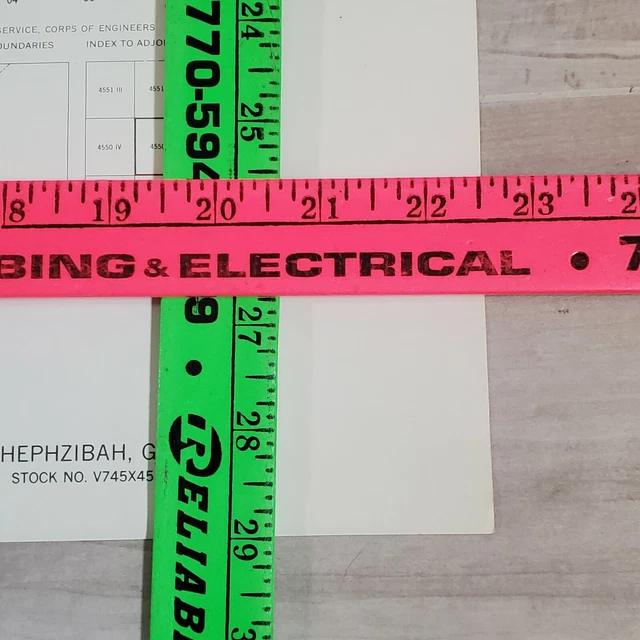 VINTAGE US ARMY Fort Gordon Military Topographic Map Hephzibah Augusta ...