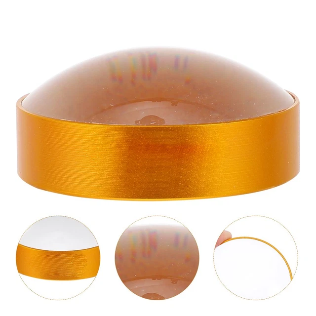 USEFUL DESKTOP PAPERWEIGHT 10X Magnifier Round Dome Glass For Reading ...