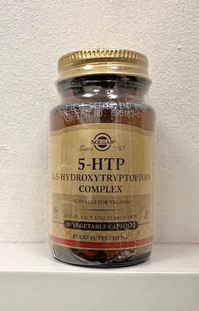 SOLGAR | 5-HTP | L-5-Hydroxytryptophan Complex | 30 Capsules £10.99 ...