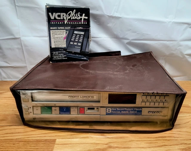 SHARP VC-481U VCR VHS Recorder Player 1984 Vintage FOR PARTS OR REPAIR ... SHARP VC-481U VCR VHS Recorder Player 1984 Vintage FOR PARTS OR REPAIR ...