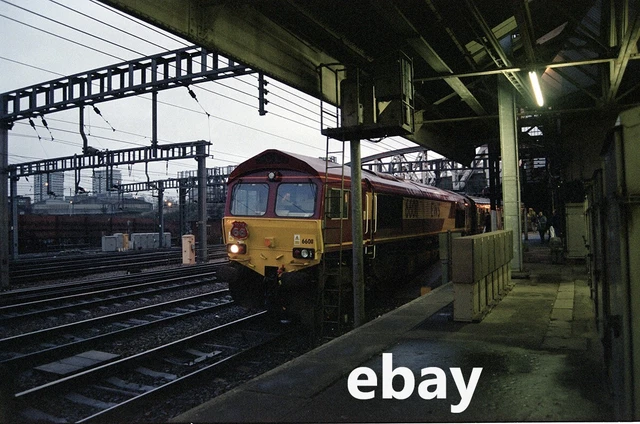 35MM COLOUR RAILWAY Negative Class 66 66011 at London Paddington £1.25 ...