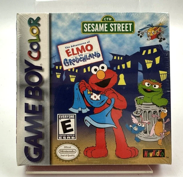 SESAME STREET THE Adventures Of Elmo In Grouchland, New And Factory ...