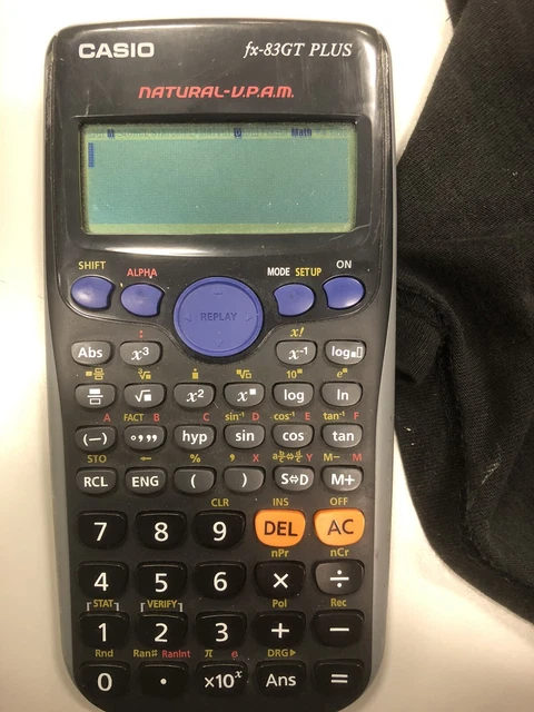 CASIO FX-83GT X Plus Scientific Calculator - Black £0.99 - PicClick UK