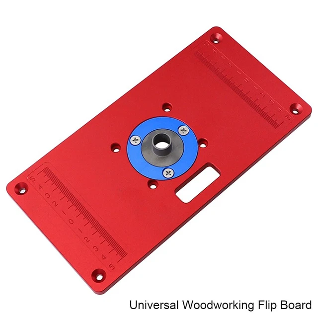 ALUMINIUM ROUTER TABLE Insert Plate Woodworking Benches Wood Router ...