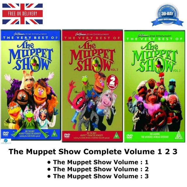 MUPPETS VERY BEST Of Muppet Show Complete Collection Vol. 1 2 3 Sealed ...