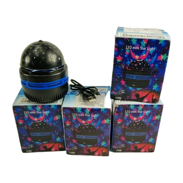 4 X NEW Led Mini Star Light Usb Projectors bundle £8.90 - PicClick UK