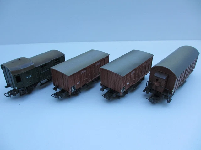 4 STÜCK ALTE Märklin Güterwagen 310, 320, 2x 312 aus Guss EUR 13,28 - PicClick DE