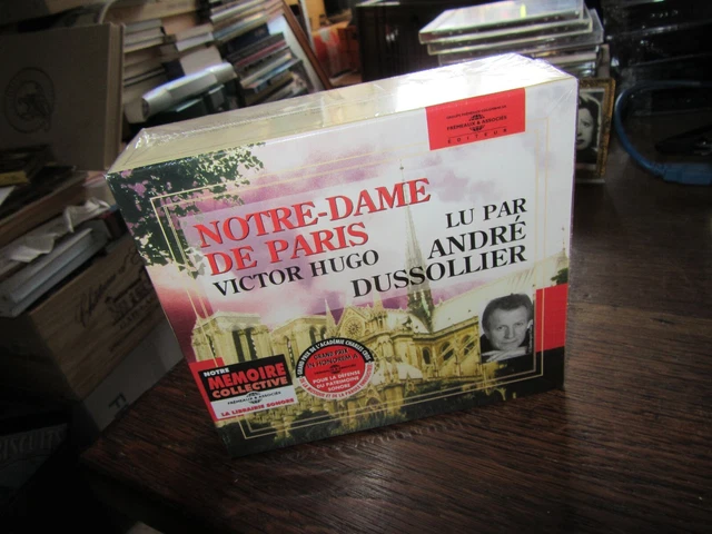 NOTRE DAME DE Paris lu par André Dussollier coffret 4cd/s. EUR 25,00 - PicClick FR