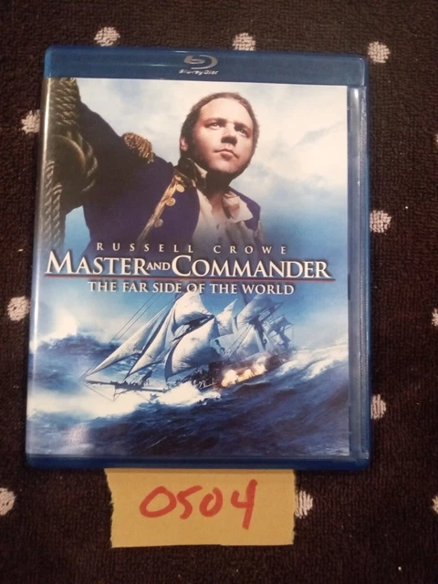 MASTER AND COMMANDER Blu-Ray / Russell Crowe / Paul Bettany / Peter ...