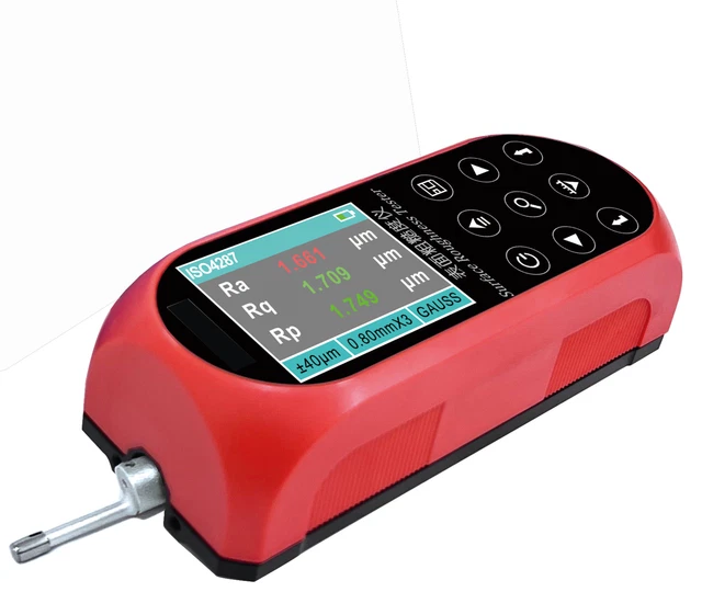 HANDHELD SURFACE ROUGHNESS Tester Profilometer Multiparameters Ra Rz Ry ...