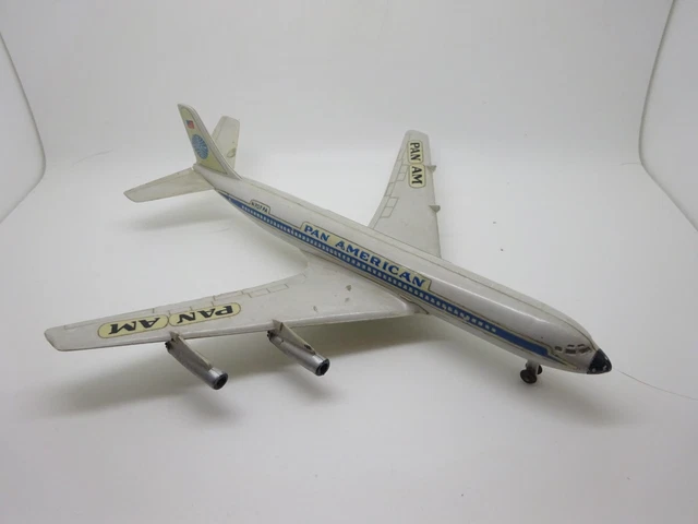 SIKU PLASTIC: F3 Boeing 707 Passagier-Flugzeug Pan At (SSK67) £19.87 ...