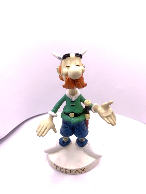 PLASTOY FIGUR ASTERIX und seine Welt 2003 Teefax der Brite 12 cm Höhe ...