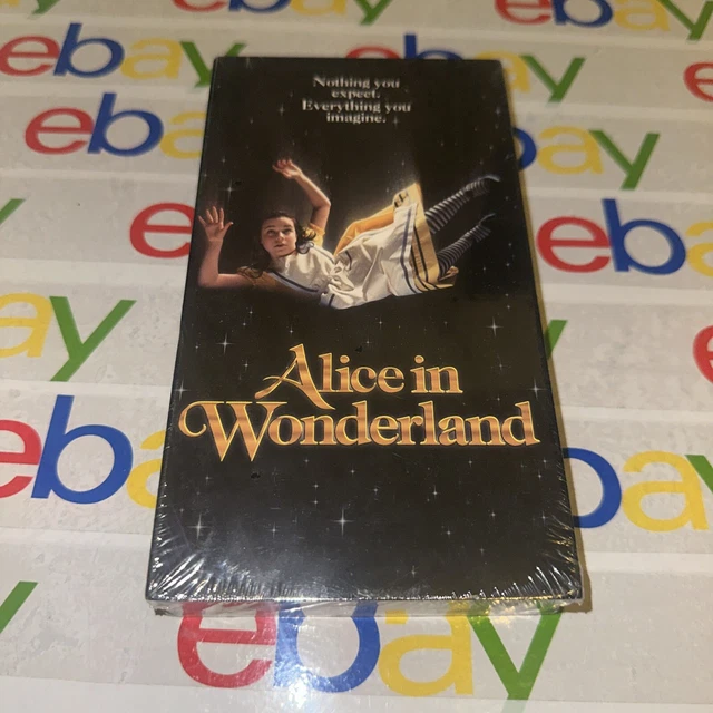 ALICE IN WONDERLAND (VHS, 1999) Ben Kingsley, Martin Short Rare Cover Slipcase £23.78 - PicClick UK