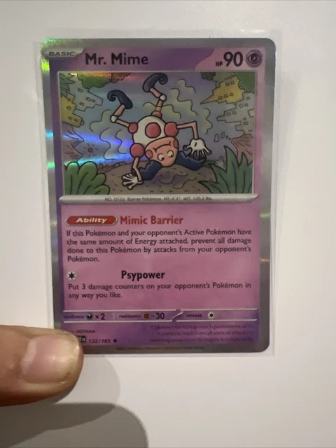 POKÉMON TCG MR. Mime Scarlet & Violet-151 122/165 Holo Holo Rare $1.87 ...