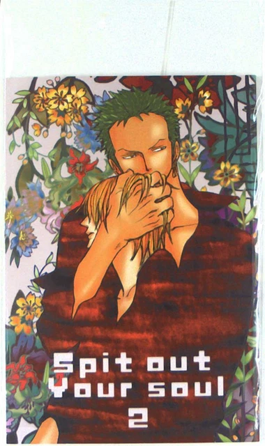 Doujinshi Rom 13 Binary Spit Out Your Soul 2 One Piece Zoro X Sanji £3166 Picclick Uk