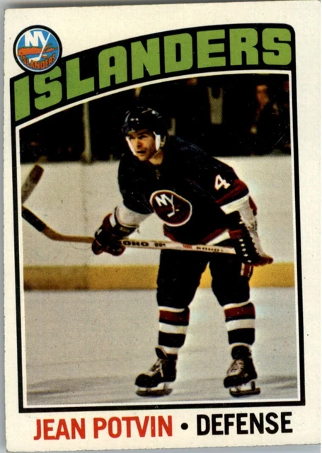 1976-77 TOPPS HOCKEY #93 Jean Potvin Islandais De New York EUR 1,24 ...