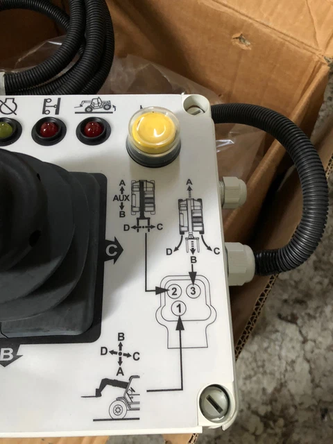 MERLO 051682 BNIB Extending Basket Wired Remote Control Complete Kit ...