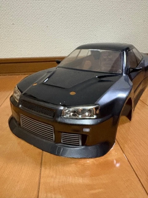 NISSAN SKYLINE GT-R R34 RC Car Body Shell Unpainted Body Only £142.39 ...