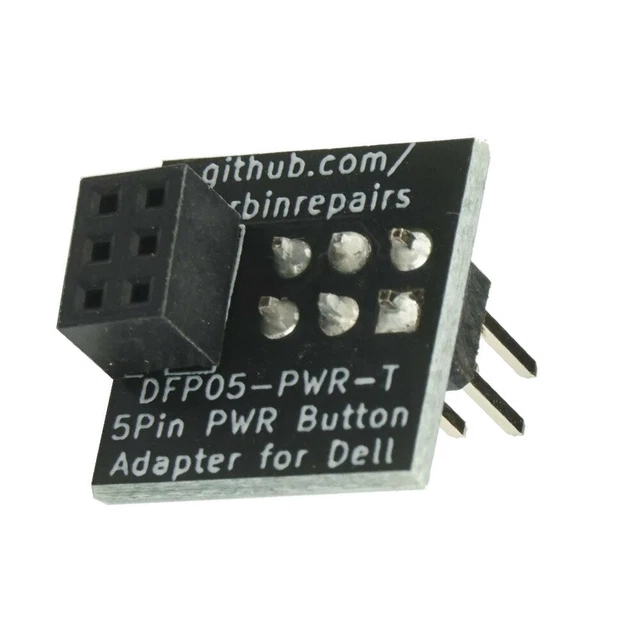FOR DELL MOTHERBOARDS Dell 5/6 Pin Power Button / LED Front Panel ...
