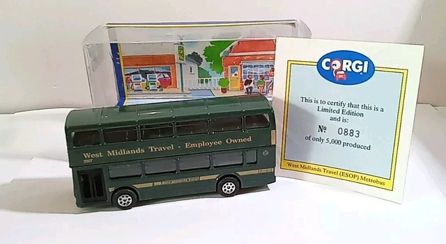CORGI 1992 DIECAST 1:64 Metro Bus West Midlands Travel - Rt Perry ...